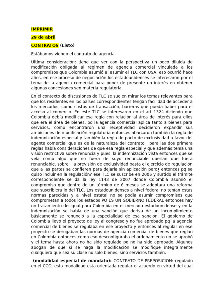 IMPRIMIR FINAL CONTRATOS | PDF | Ley de hipotecas | Derecho privado