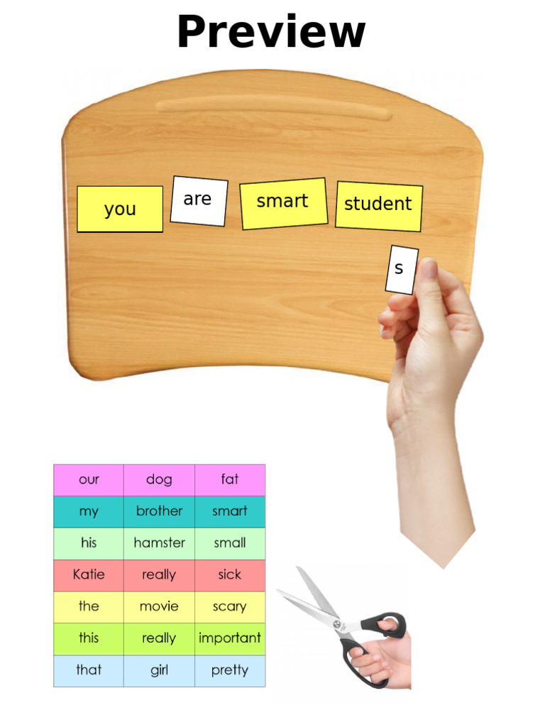 Verb to be Sentence Structure Activity | PDF | Verb | Adjective