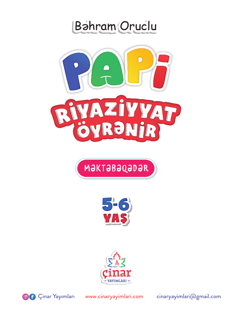 Papi Riyaziyyat Öyrənir | PDF