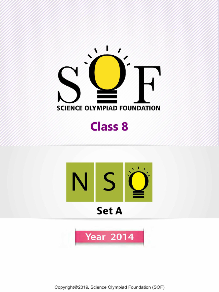 8th NSO 5 Yr QP | PDF