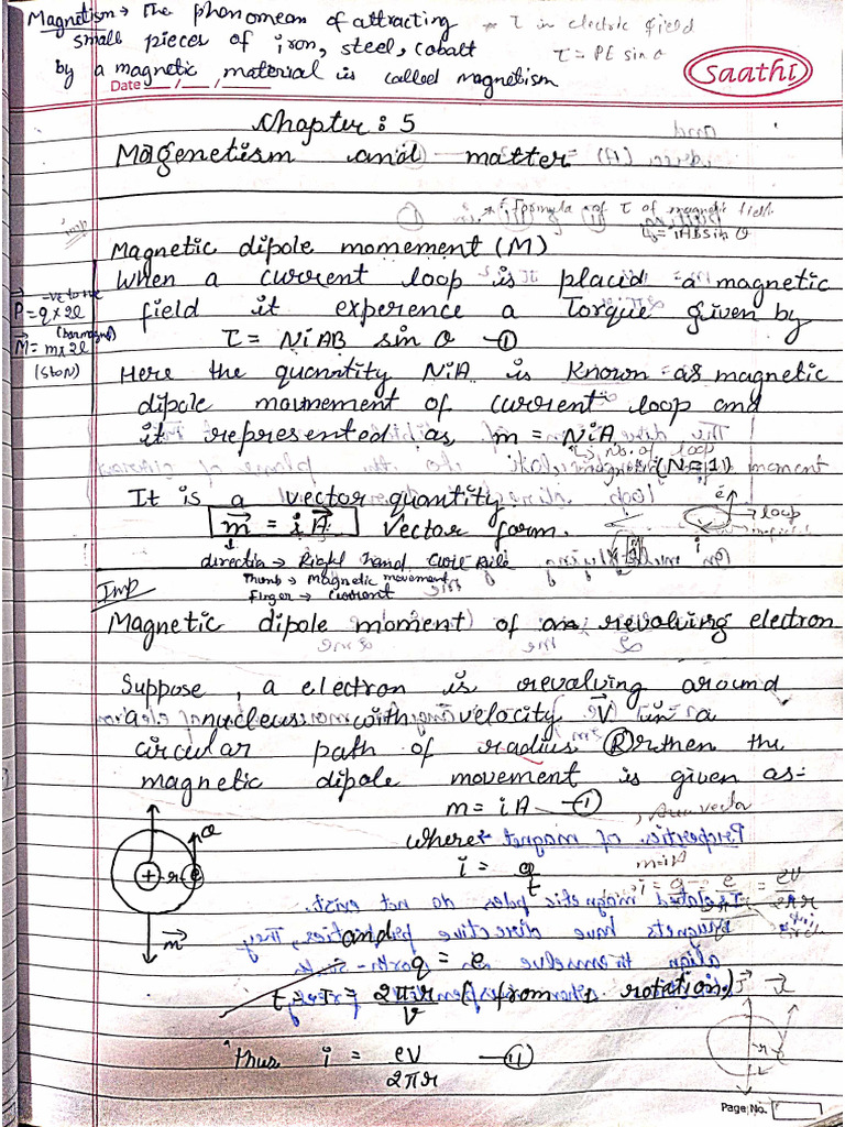 Physics Class 12 chptr.3 | PDF
