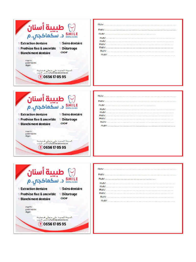 Excel Carete de Rdv | PDF