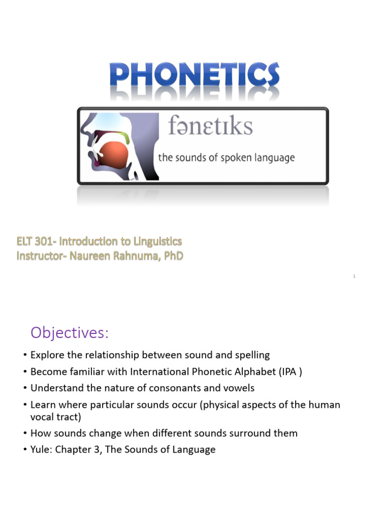 Day 3 Phonetics | PDF | Phonetics | Vowel