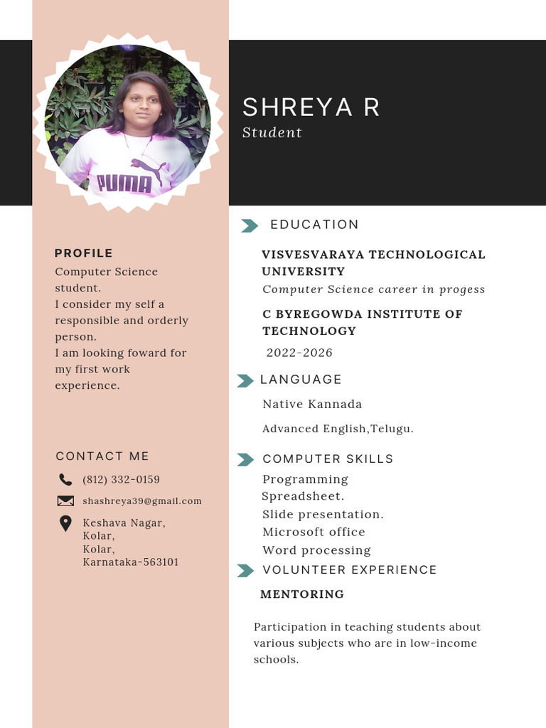 Shreya R | PDF