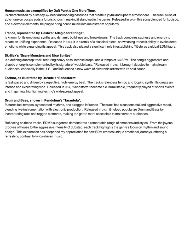 EDM - Assignment | PDF