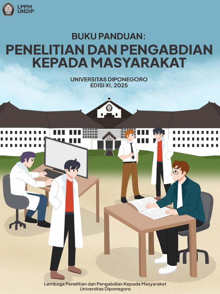 Buku Panduan Penelitian Dan Pengabdian 2025 LPPM Undip | PDF