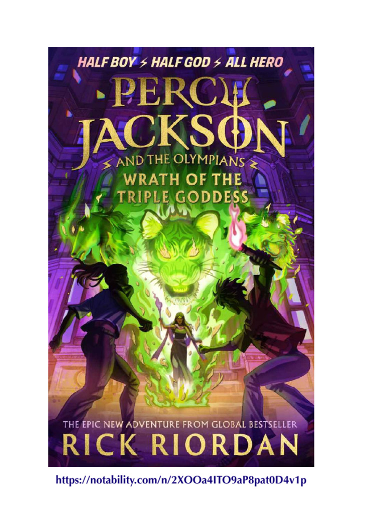 LINK TO BOOK OF - Wrath of The Triple Goddess (Percy Jackson | PDF