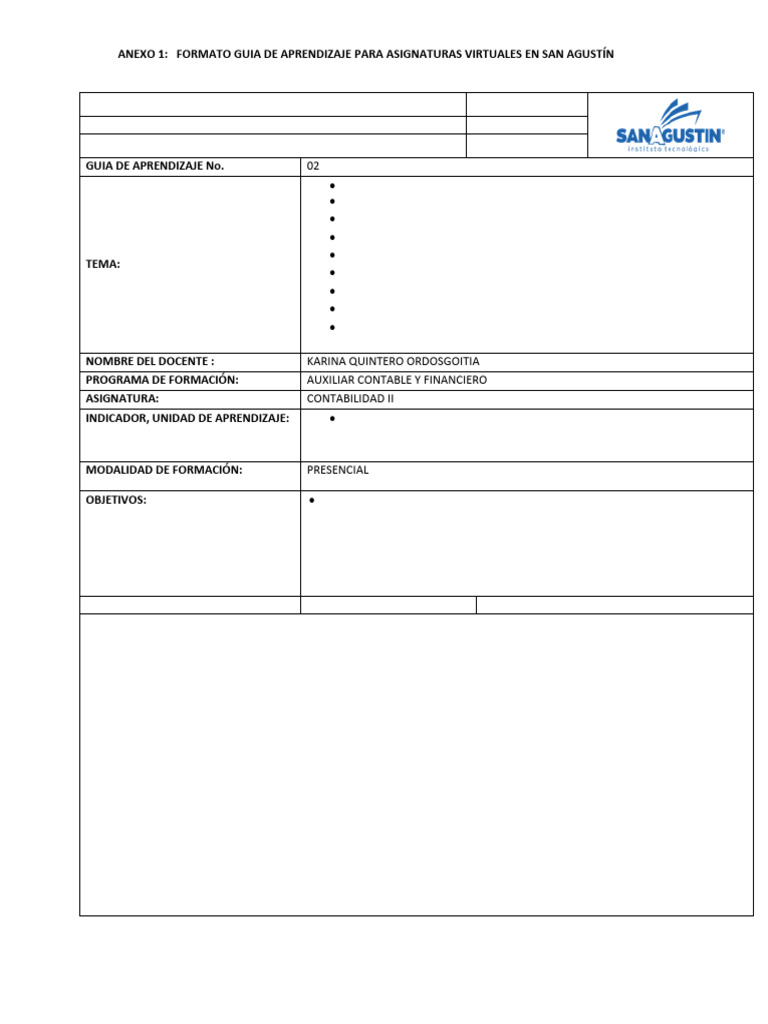 Guia 2 Contabilidad II b2023 Soportes Contables | PDF | Contabilidad ...