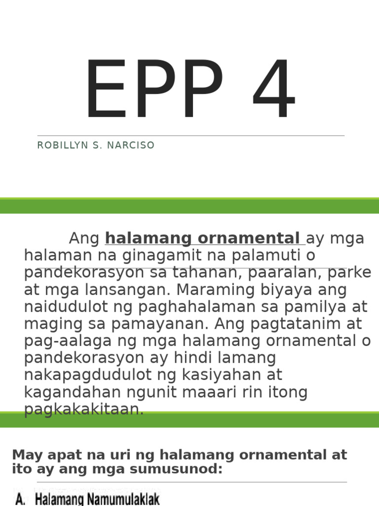 EPP 4 - 2nd QRT | PDF