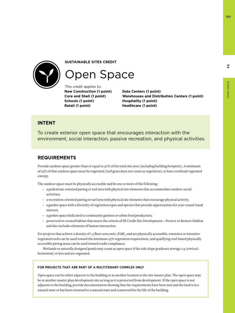 177 Open Space | PDF | Habitat | Wetland