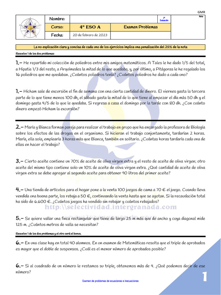 Ex_6_prob | PDF | Ecuaciones