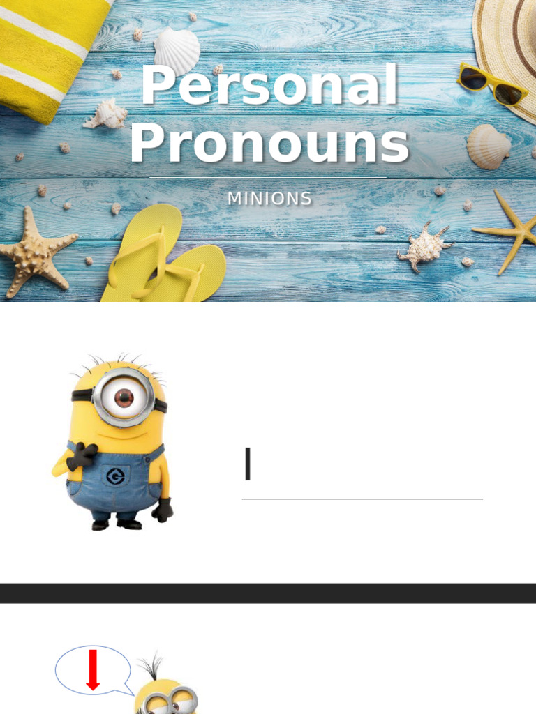 Understanding Personal Pronouns | PDF