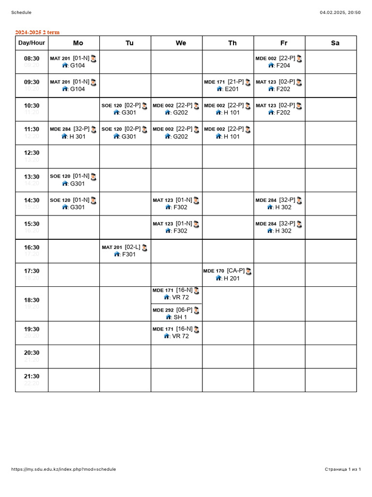 Schedule 2 | PDF