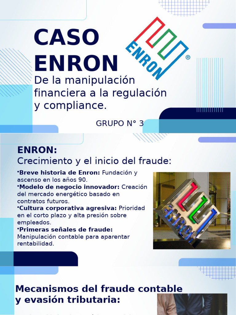 PRESENTACIÓN - Caso ENRON | PDF | Enron | Economias