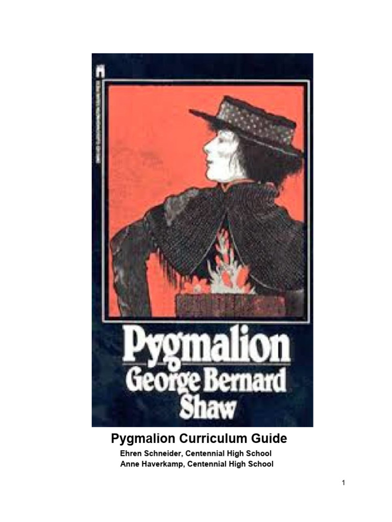 Pygmalion Unit | PDF | Narrative | Pygmalion (Play)