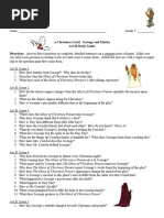 A Christmas Carol Act 1 Study Guide | PDF | Ebenezer Scrooge | A ...