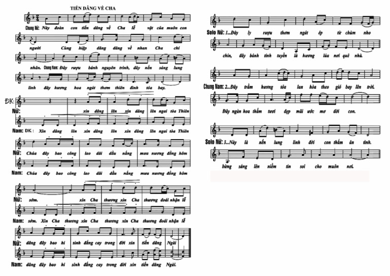Tien Dang Ve Cha | PDF