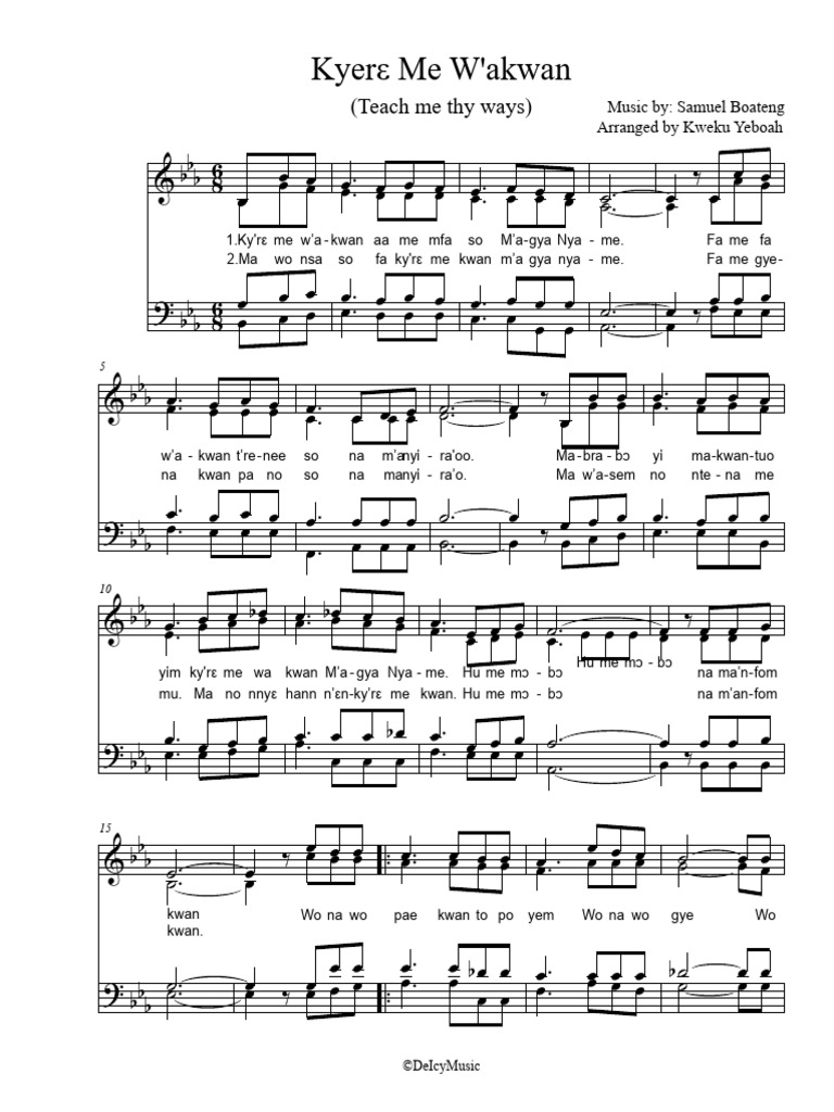 Kyerε me w'akwan-1 | PDF