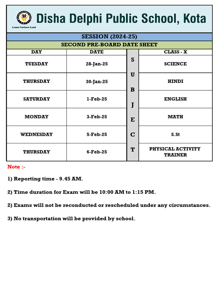 Class 10 Second Pre-Board 2024-25-2 | PDF