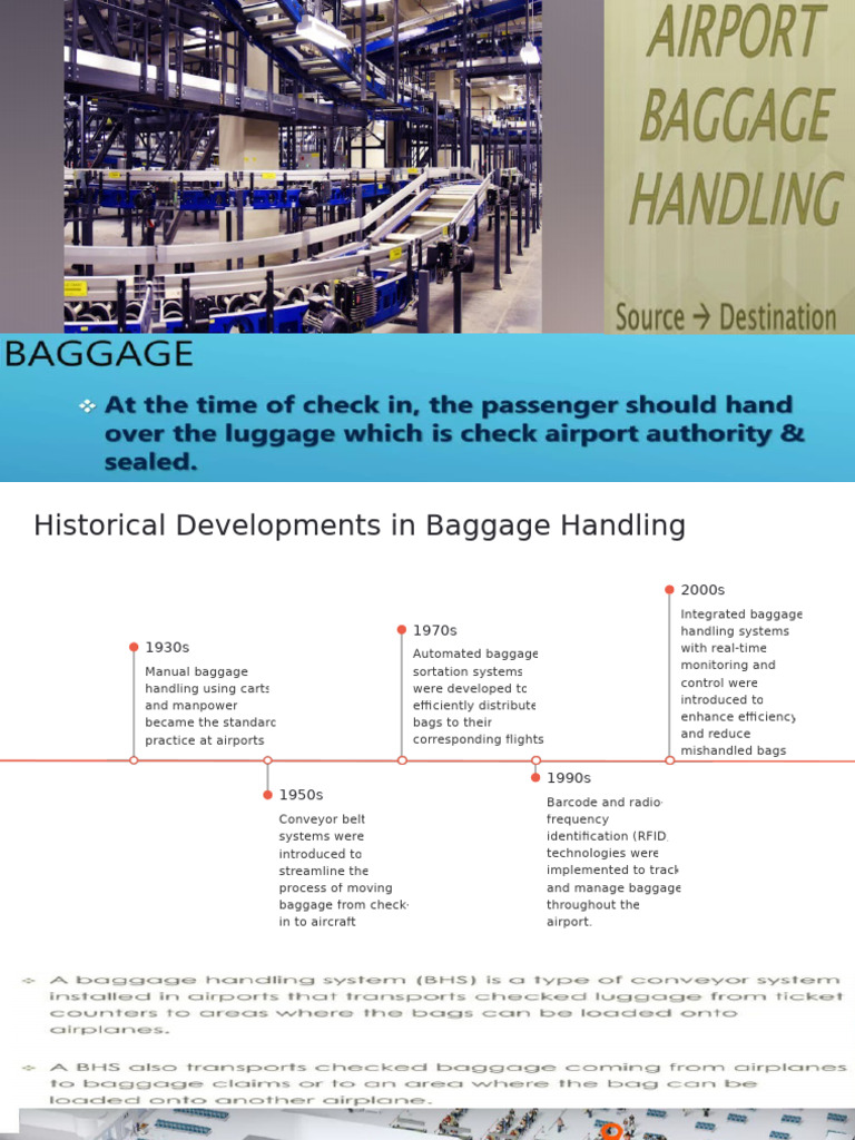 Airport Baggage Handling Insights | PDF | Baggage | Airport