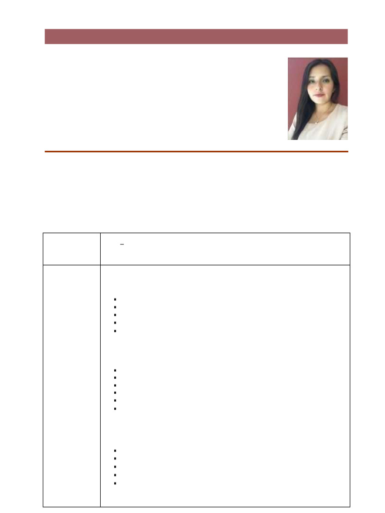CV de Gabriela Ruiz Ramos - Administradora | PDF | Business
