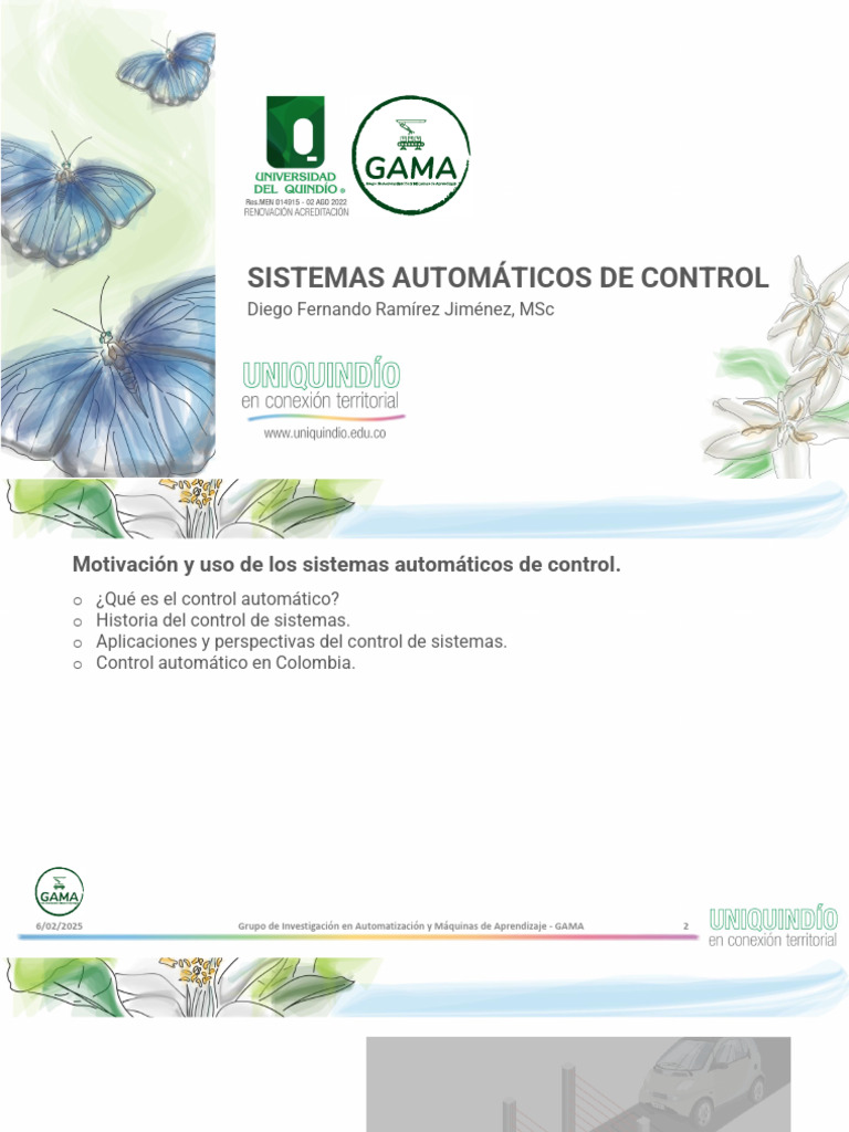 Unidad 1 Control Automático I - Sistemas Automáticos de Control | PDF ...