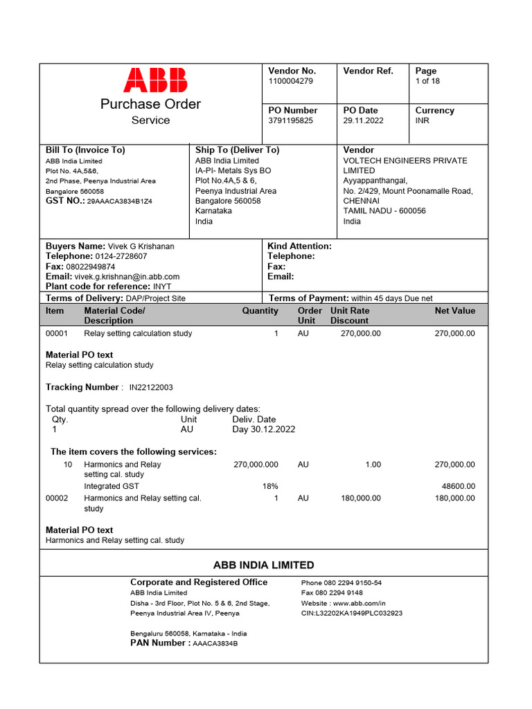 For HS and Rsc. Study For Amns Cgal & CGL-3 Project | PDF | Invoice ...