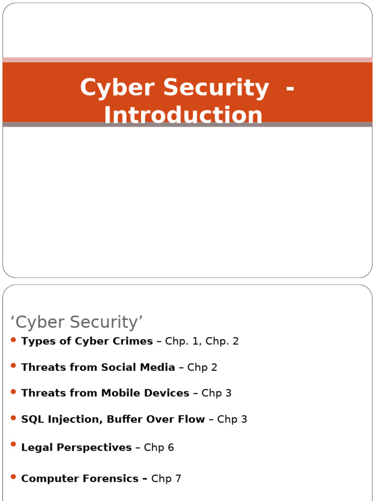 Introducton Cybercrime | PDF | Cybercrime | Security