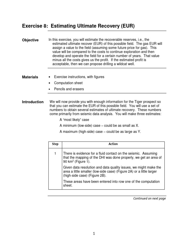 PetroleumExplorationOverview Part3 Exercises | PDF | Petroleum ...