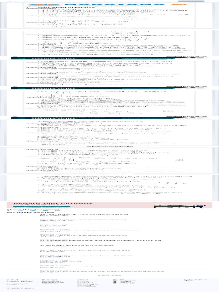 TS - JR - Maths Ia - Imp Questions PDF PDF Triangle Plane (Geometry) 4 | PDF | Function ...