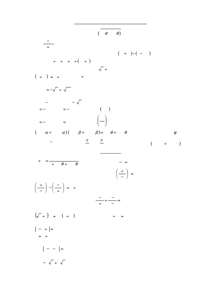 Maths-Iia Imp-1 | PDF | Equations | Zero Of A Function
