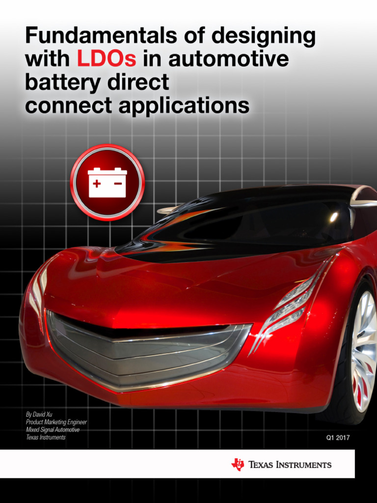 LDO in Automotive Battery direct connect application | PDF | Bipolar ...