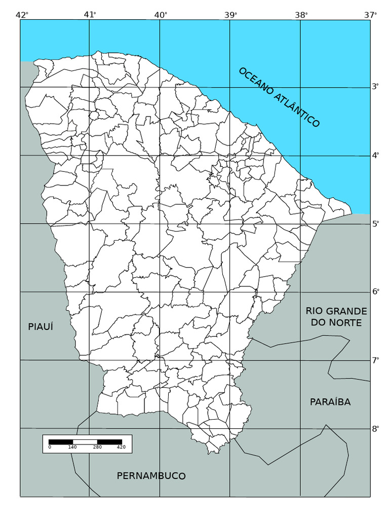 Mapa Do Ceará | PDF