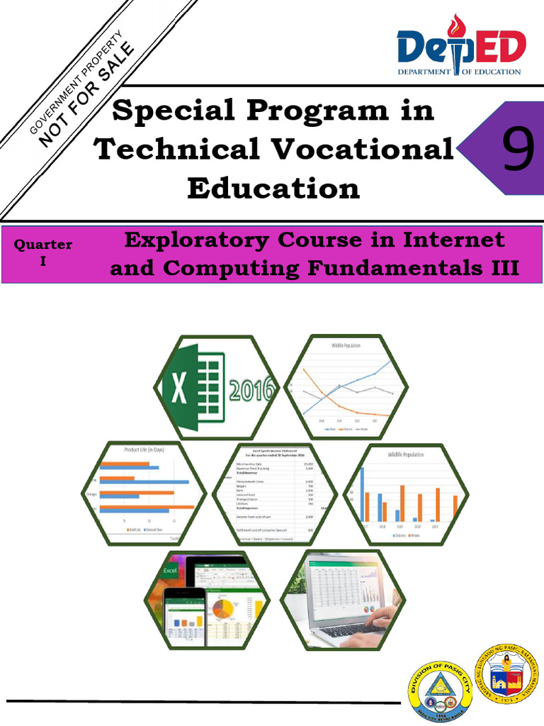 SPTVE - ICF 9 - Q1 - M7 | PDF | Microsoft Excel | Learning