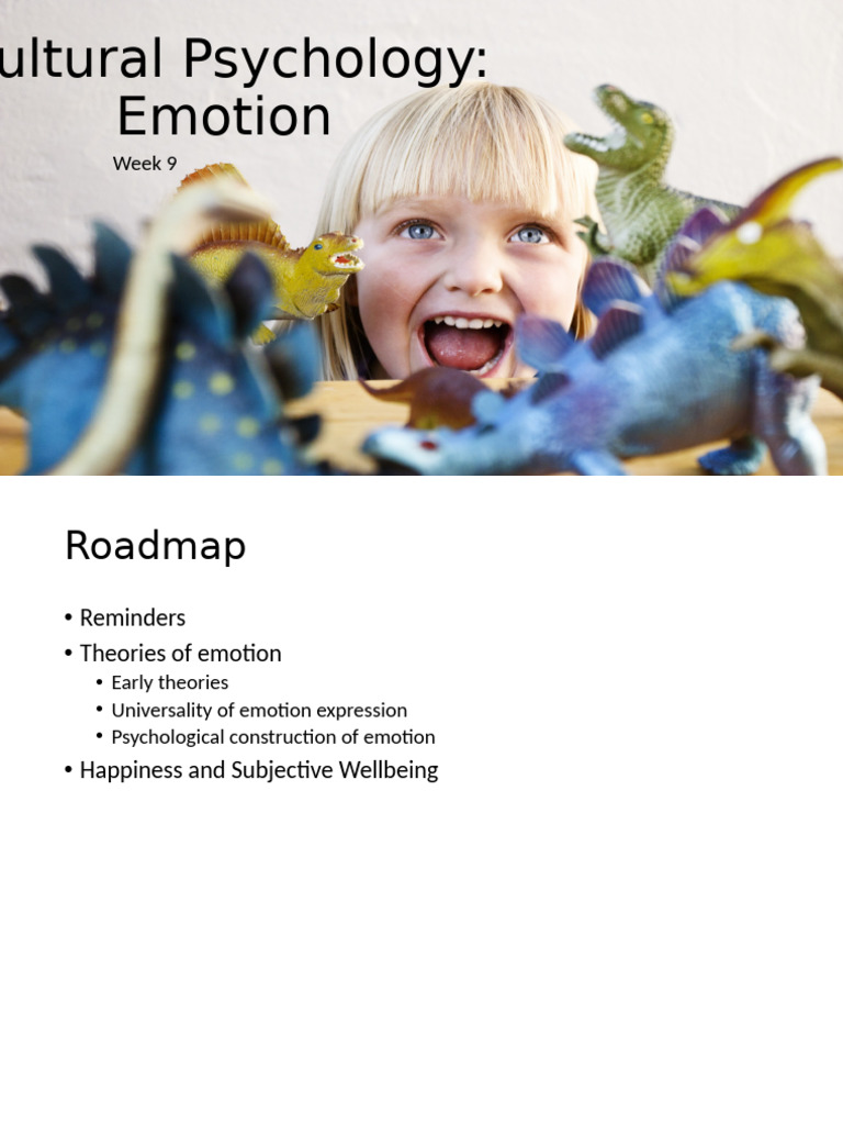 Emotion Lecture Slides | PDF | Emotions | Happiness