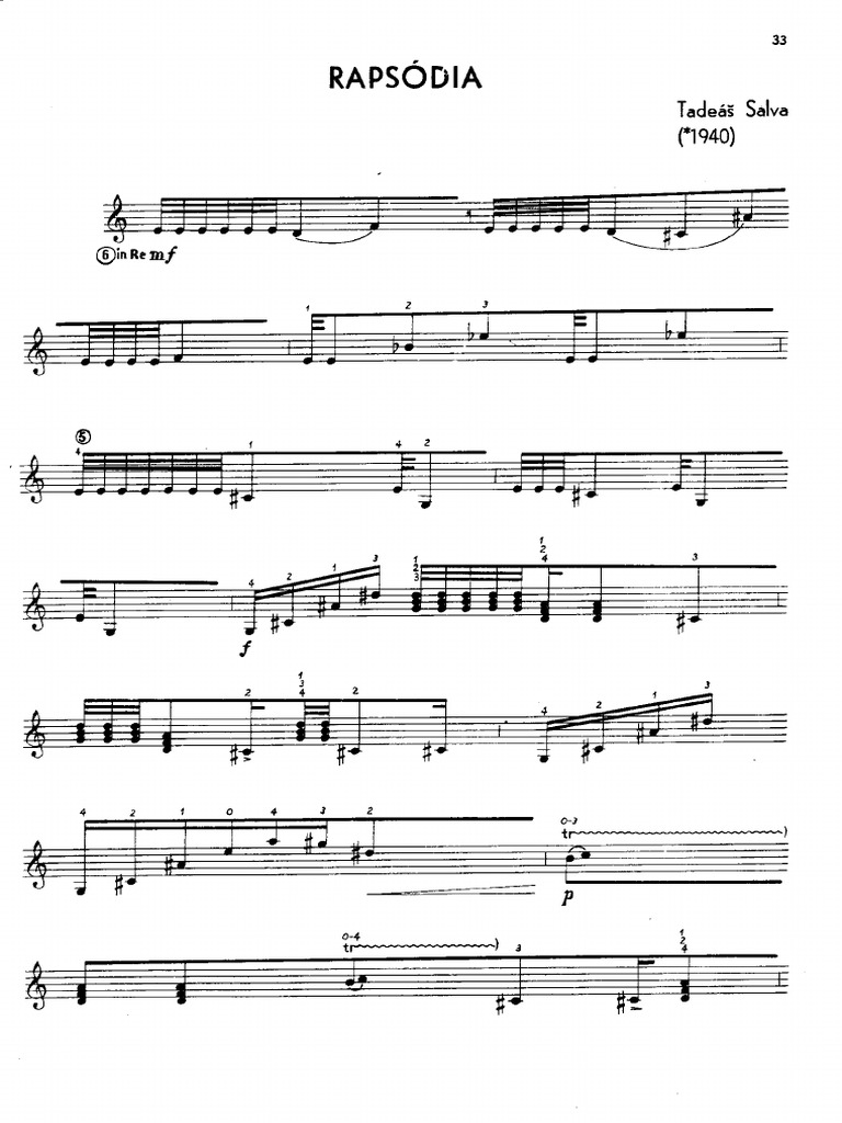 Rapsodia | PDF