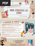 Zara HRM Strategy Overview | PDF | Performance Appraisal | Employee ...