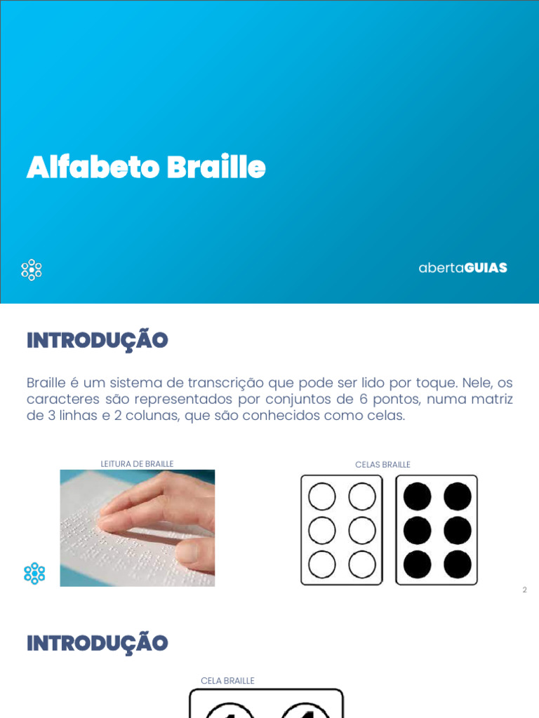 O Alfabeto Braille | PDF