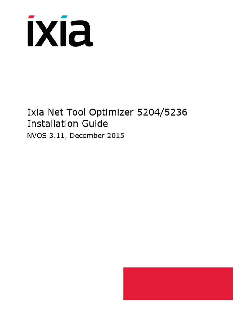 Ixia 5204 5236 Installation Guide v3.11 | PDF | Electrostatic Discharge ...