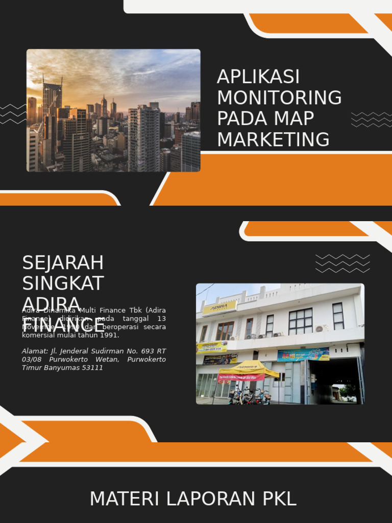 Aplikasi Monitoring Map Nasabah Adira Finance | PDF