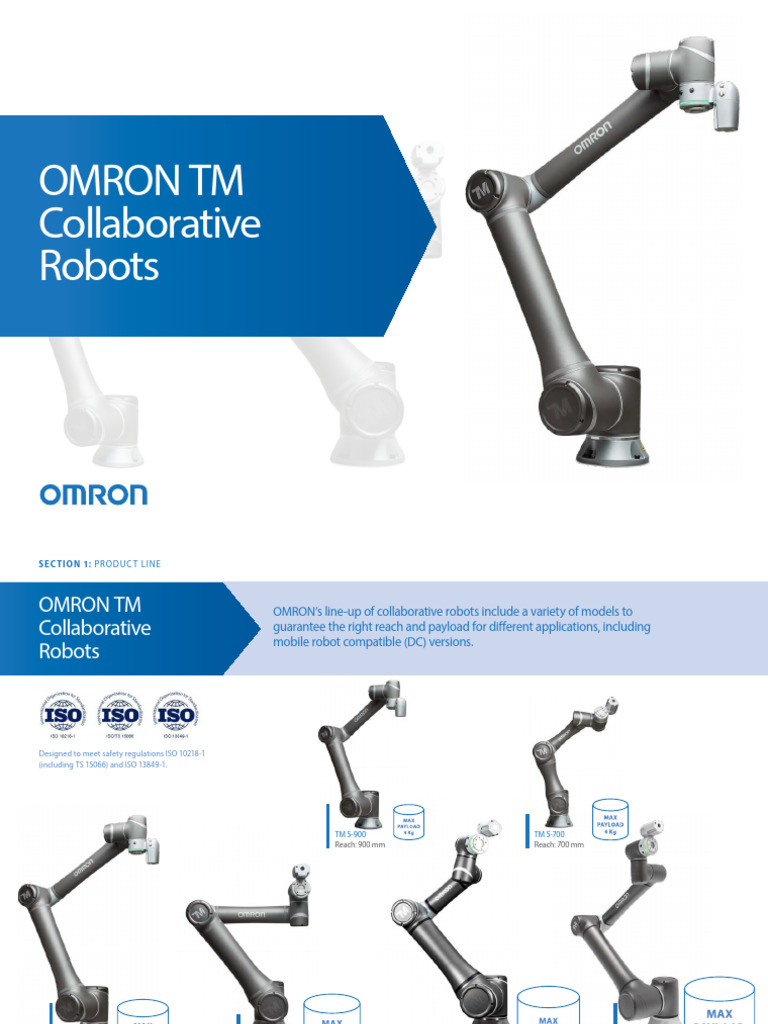 I841 TM Collaborative Robot 2019-19 | PDF | Robot | Robotics