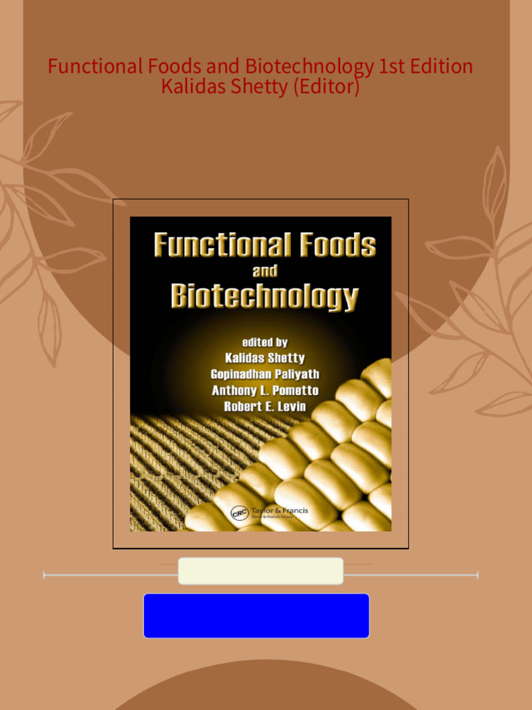 Instant Access To Functional Foods and Biotechnology 1st Edition ...