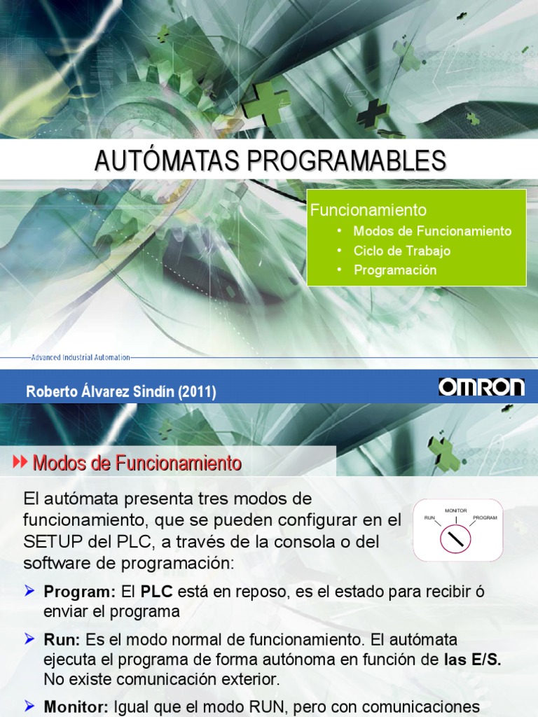 Autómatas Programables. Funcionamiento | Descargar gratis PDF ...