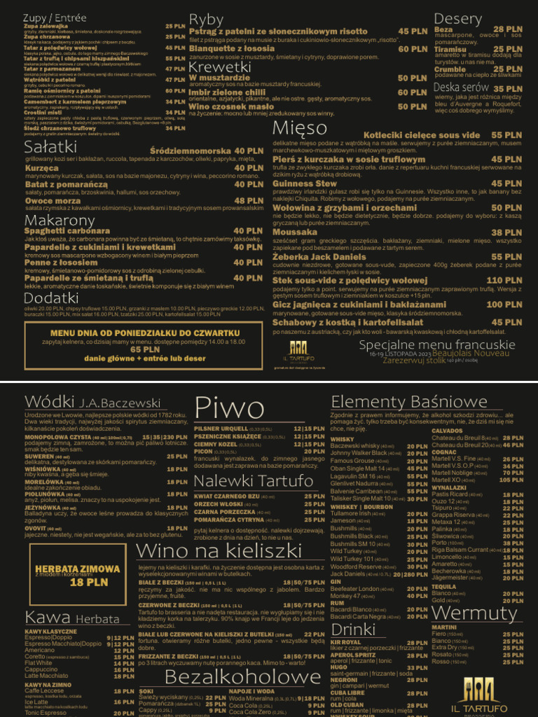 MENU JESIEN 2023 Druk | PDF