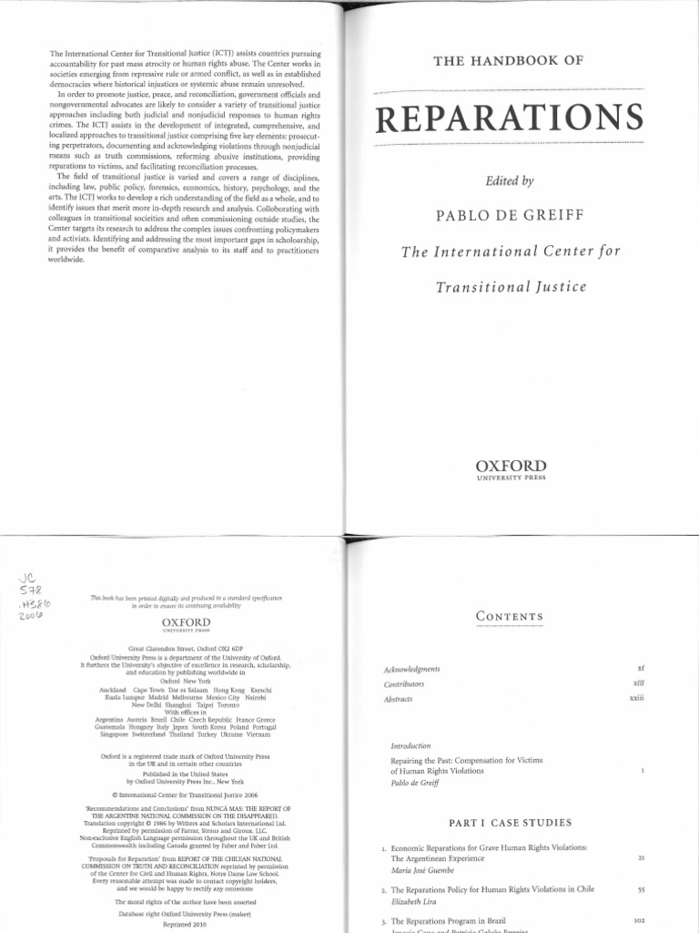 Colonomos, Ariel and Andrea Armstrong - German Reparations To The Jews ...