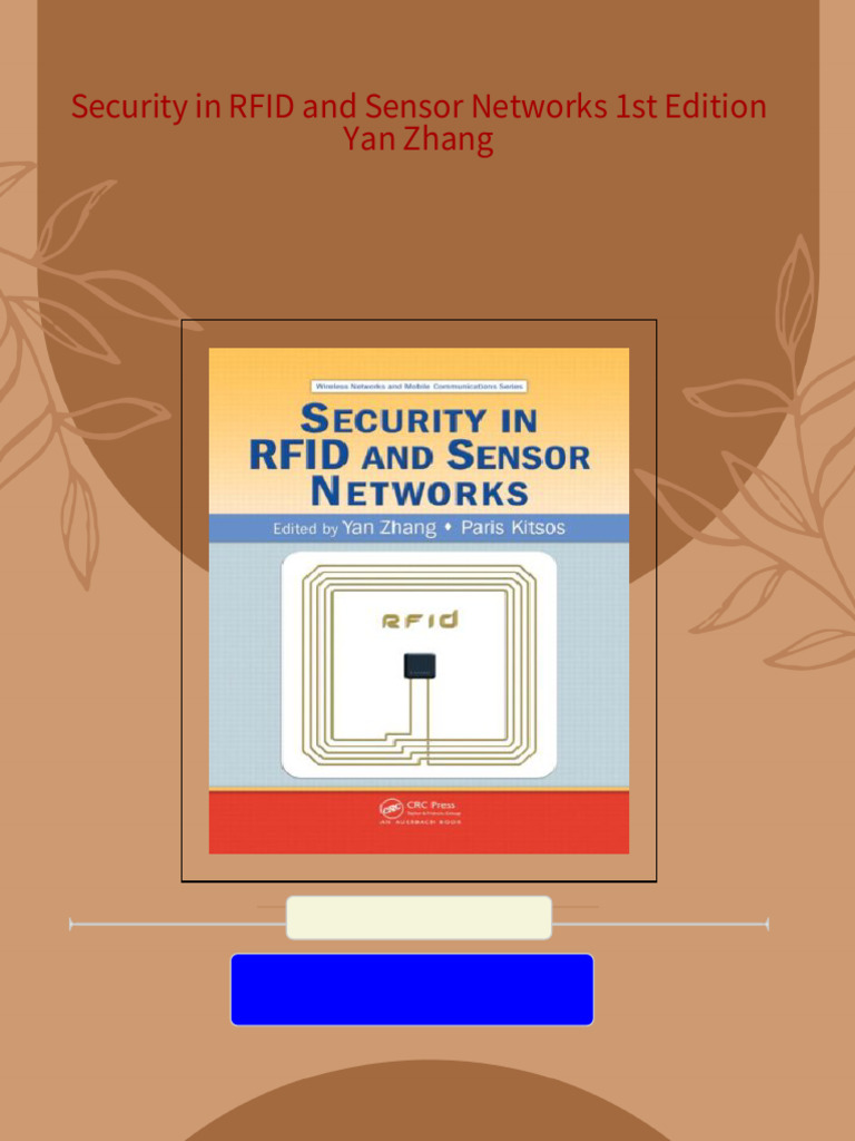 Full Security in RFID and Sensor Networks 1st Edition Yan Zhang PDF All Chapters | PDF