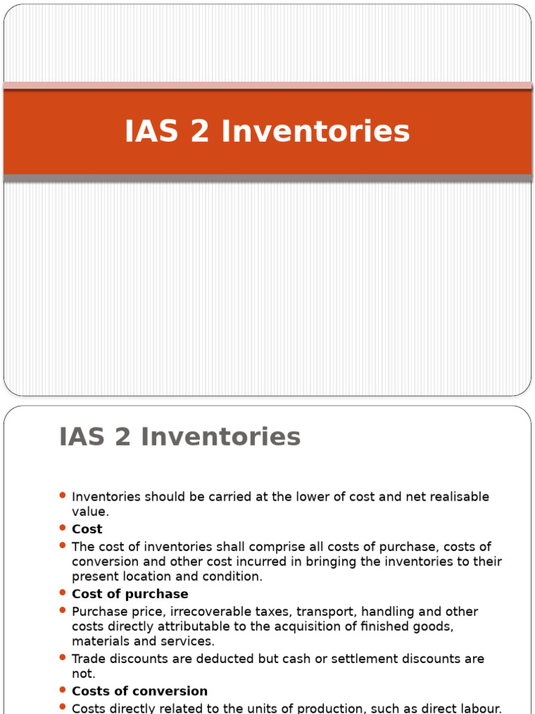 FR - IAS 2, & 11. Inventories and Construction Contracts | PDF | Fair ...