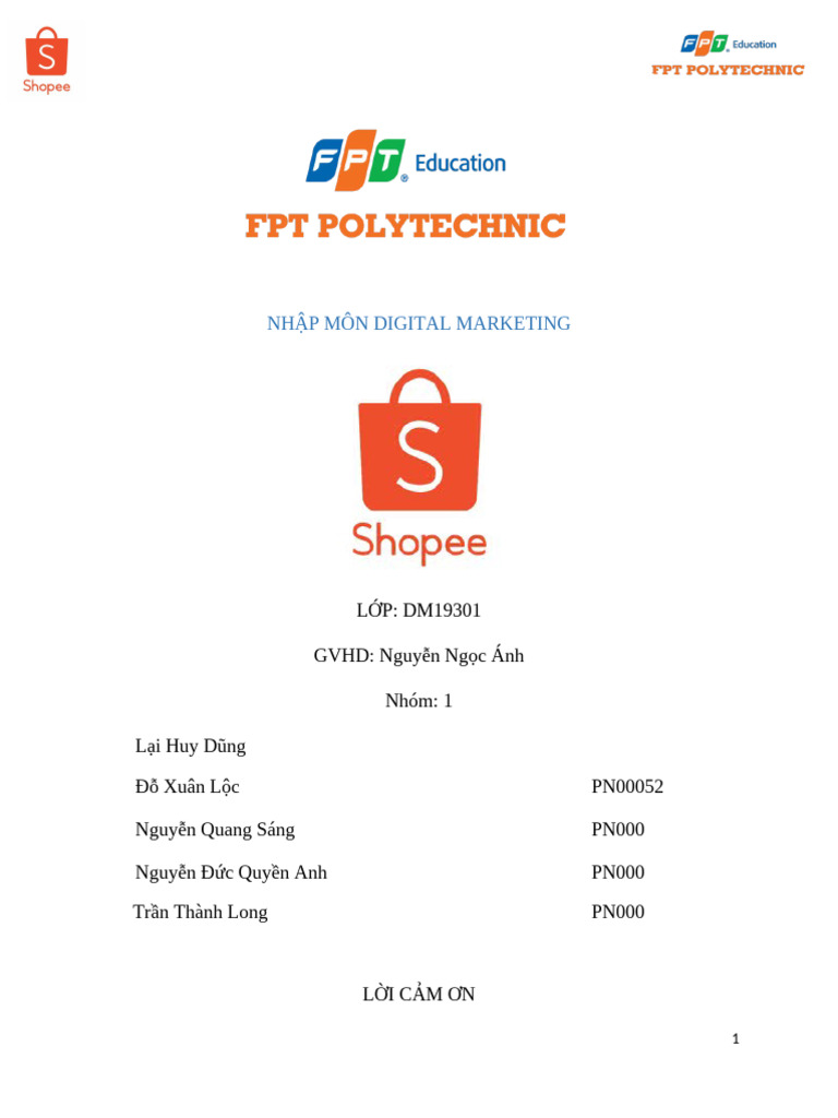 Nhập Môn Digital Marketing Final | PDF