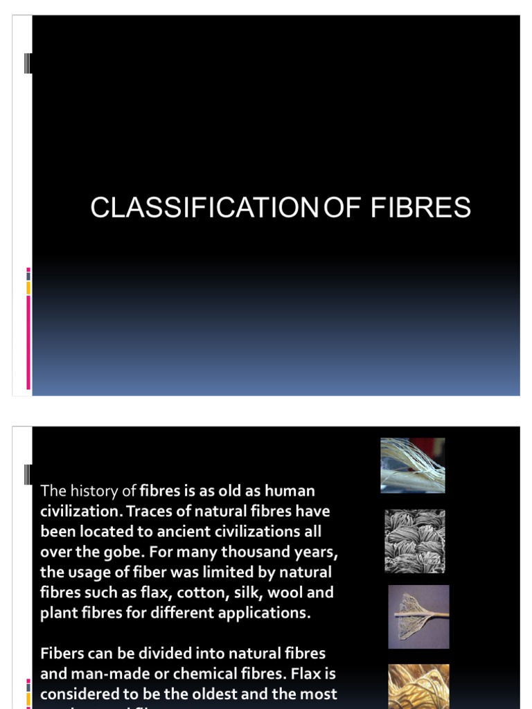 Textile Fibres Classification PPT 1 | PDF | Fibers | Rayon