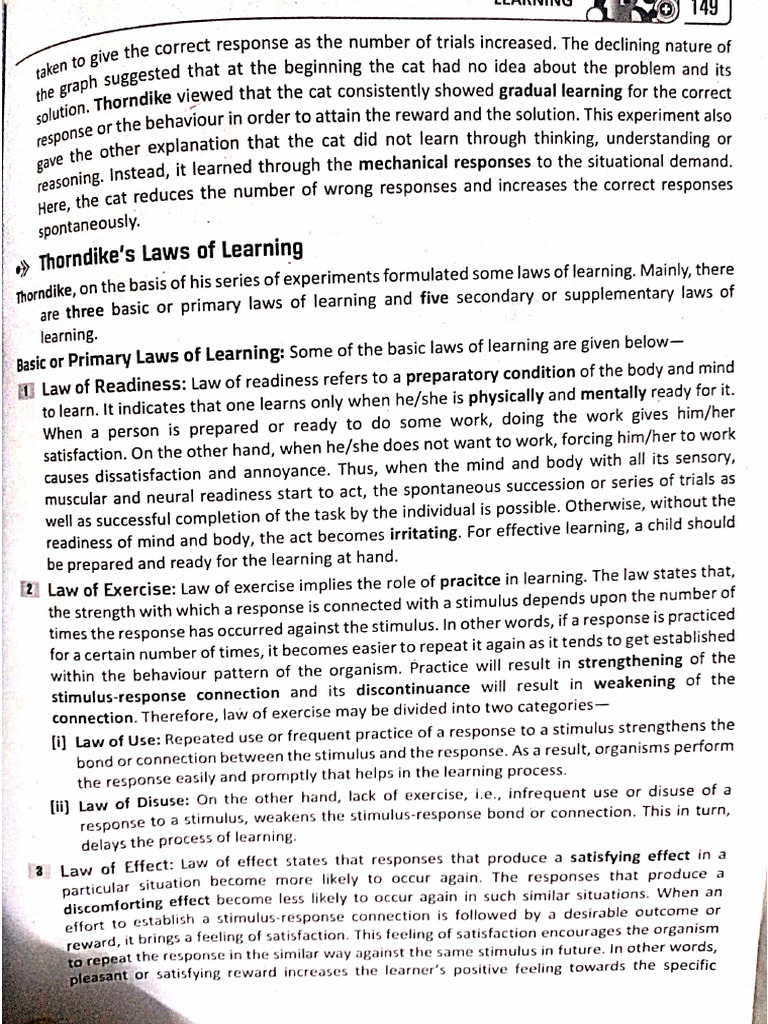 Laws, Principles of OC, Schedule of Reinforcement | PDF